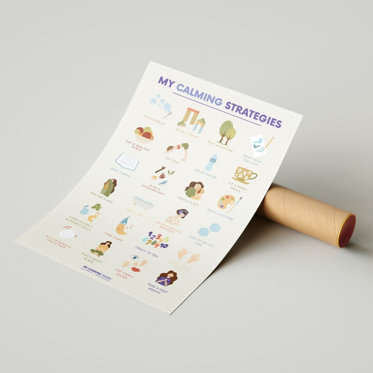 My Calming Strategies Poster| Therapy Sensory Shop My Calming Strategies Poster| Therapy Sensory Shop