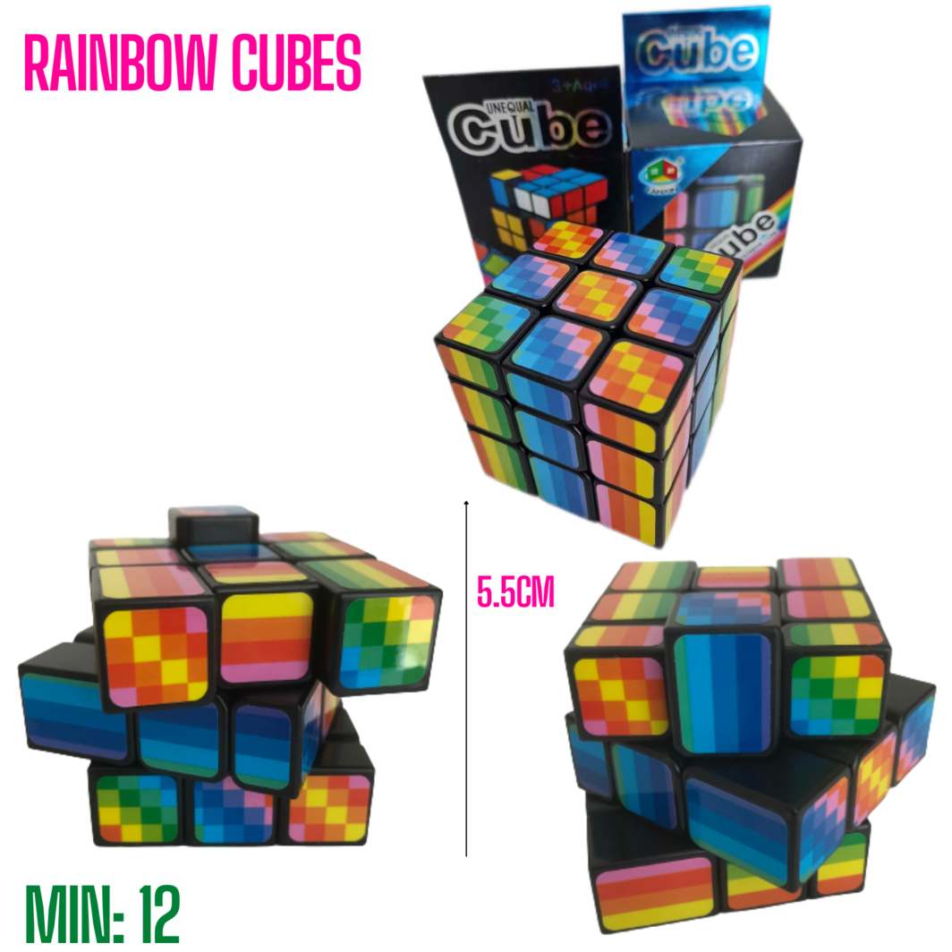 Rainbow Cubes| Therapy Sensory Shop
