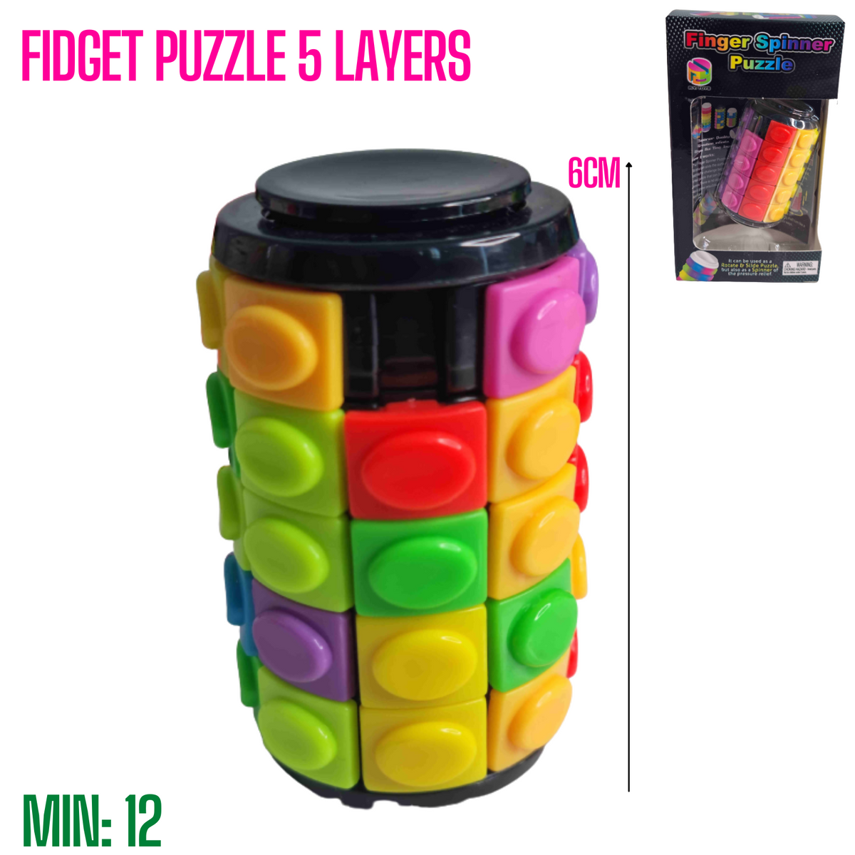 Fidget Puzzle 8 layers| Therapy Sensory Shop