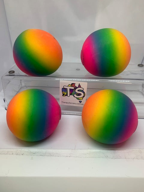 Rainbow Smoosh Ball large| Therapy Sensory Shop