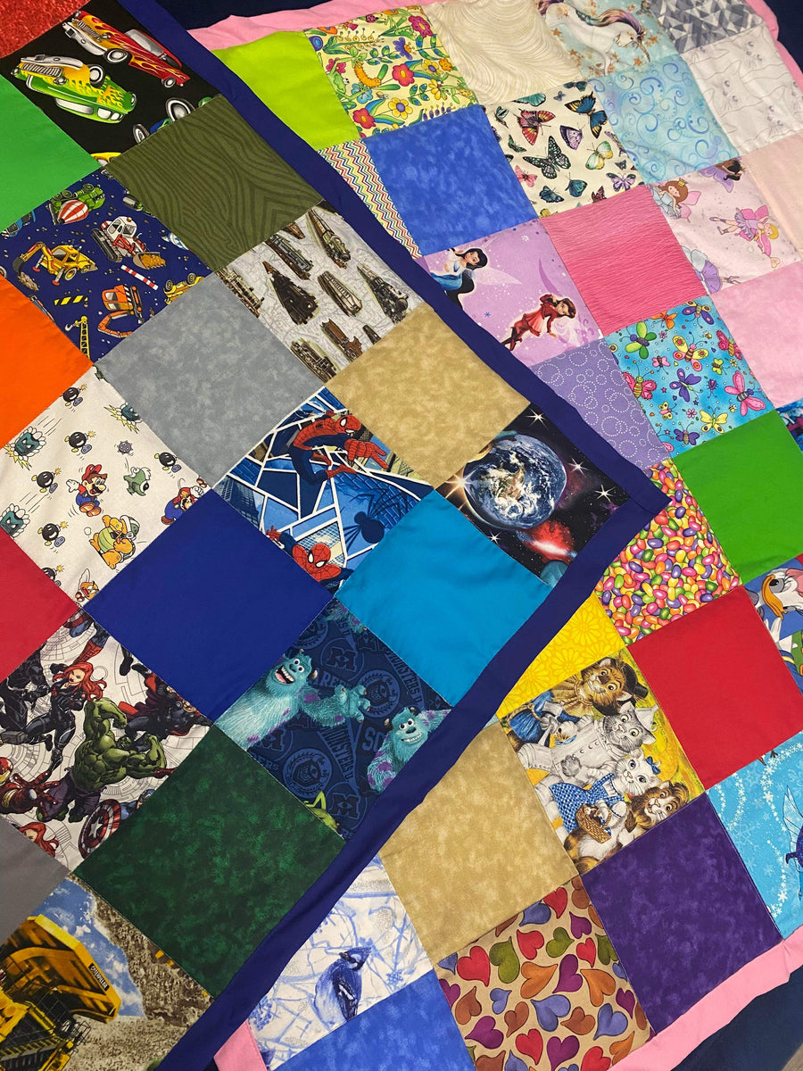 Custom Patchwork blankets| Therapy Sensory Shop