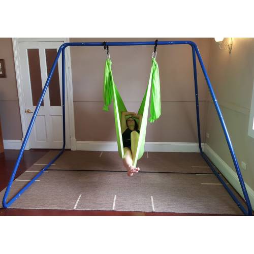 Large Nylon Wrap Therapy Swing with Swing Set Stand| Therapy Sensory Shop