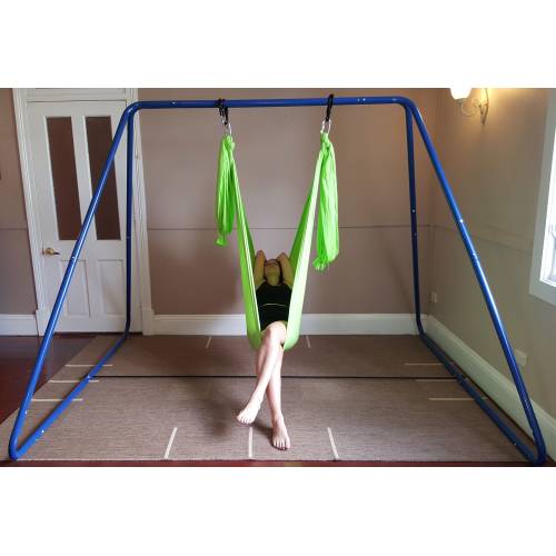 Large Nylon Wrap Therapy Swing with Swing Set Stand| Therapy Sensory Shop