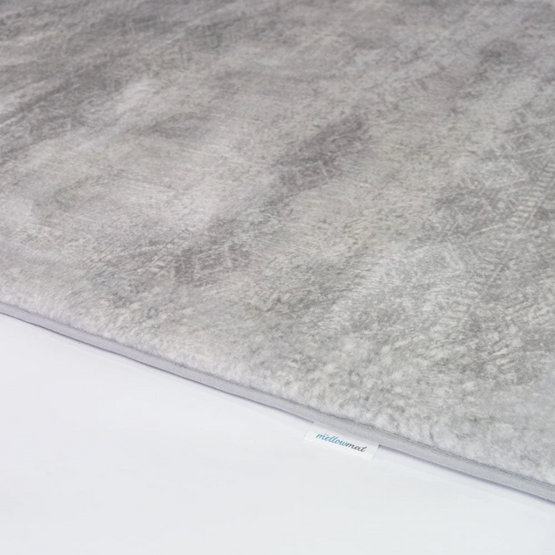The Mellow Mat v2® Designer Print | Silver Mist (Soft Touch Sensory Ta ...