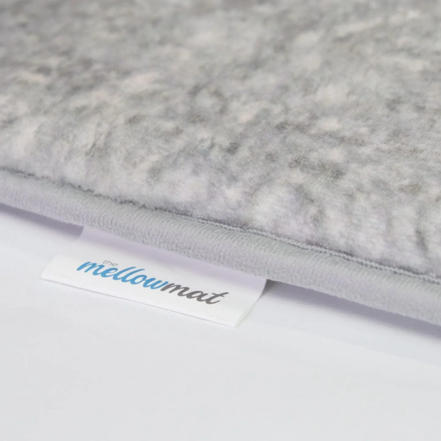 The Mellow Mat v2® Designer Print | Silver Mist (Soft Touch Sensory Ta ...