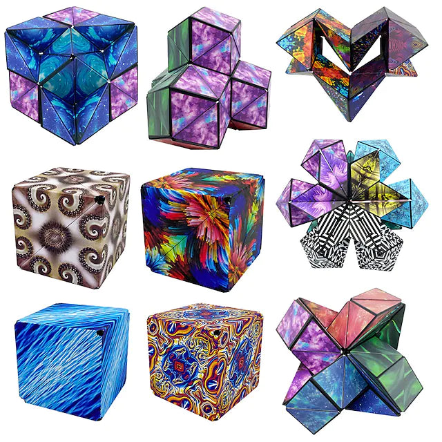 Changeable Magnetic Magic Cube| Therapy Sensory Shop